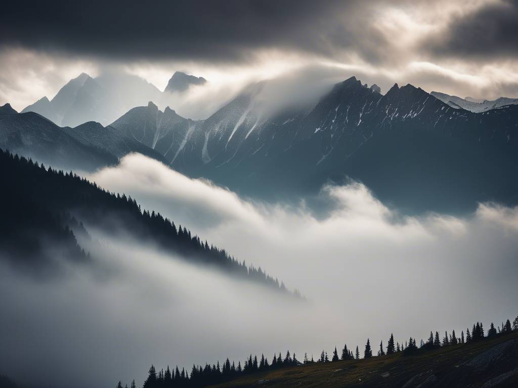 Tajemniczy wiatr halny w Tatrach - kiedy i dlaczego się pojawia ...